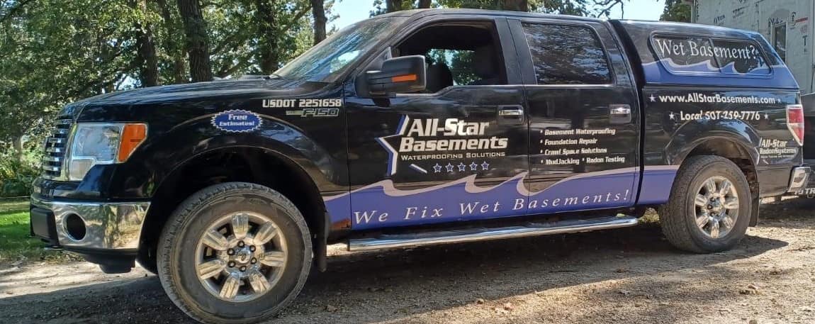 Grip-Tite Wall Anchors install in Albert Lea, MN | All Star Basements